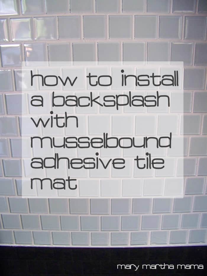 MusselBound Tile Mat Review – Mary Martha Mama