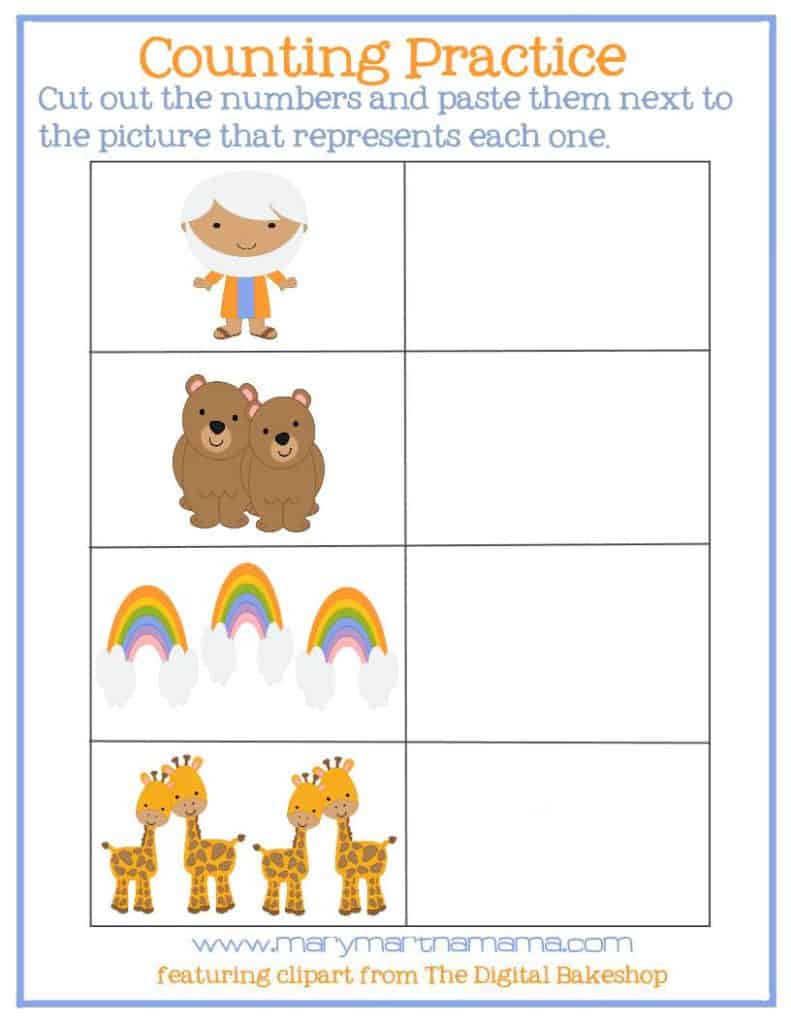 Noah's Ark Activities [Free Printables] – Mary Martha Mama