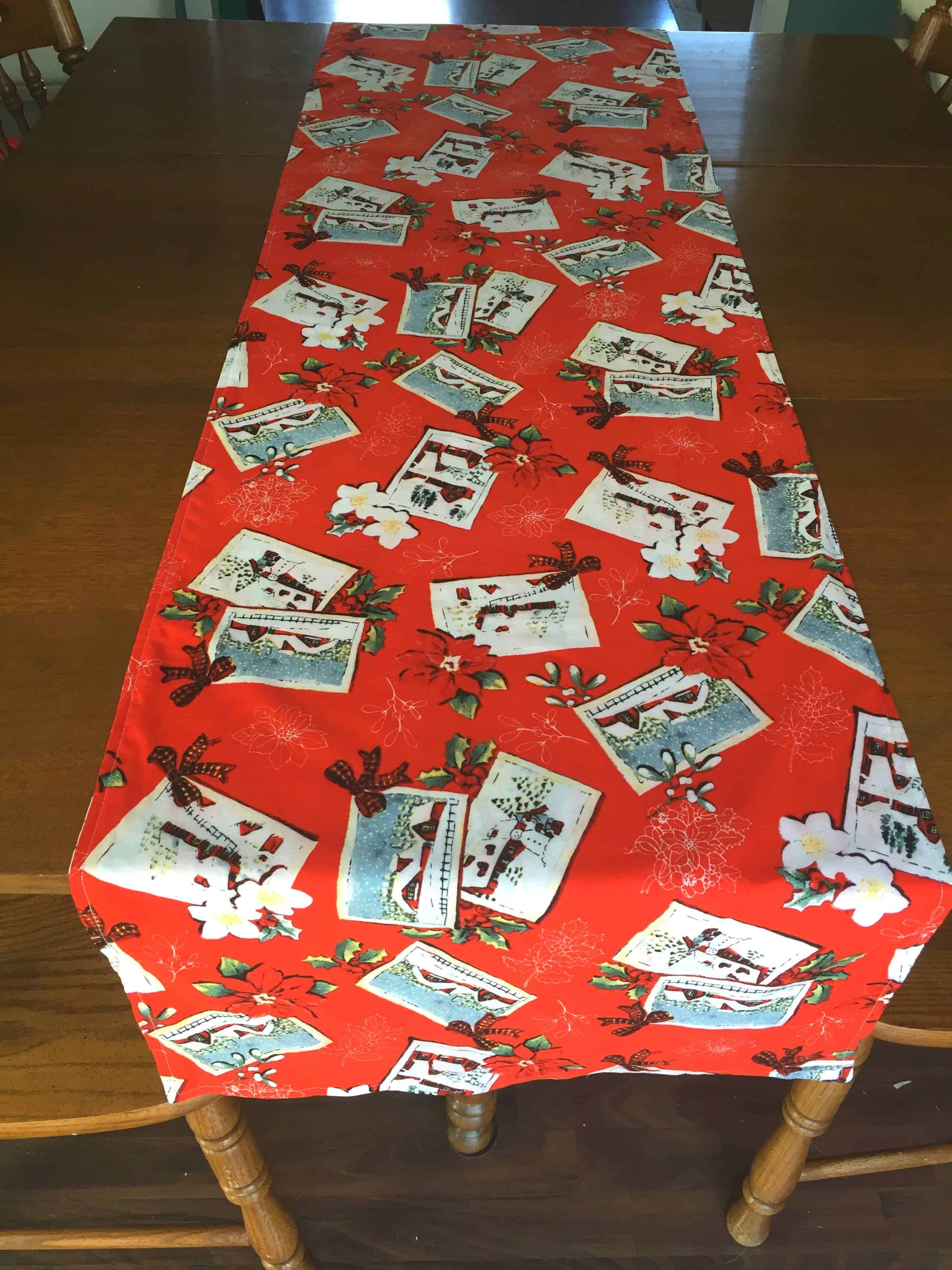Easy Table Runner Tutorial Mary Martha Mama