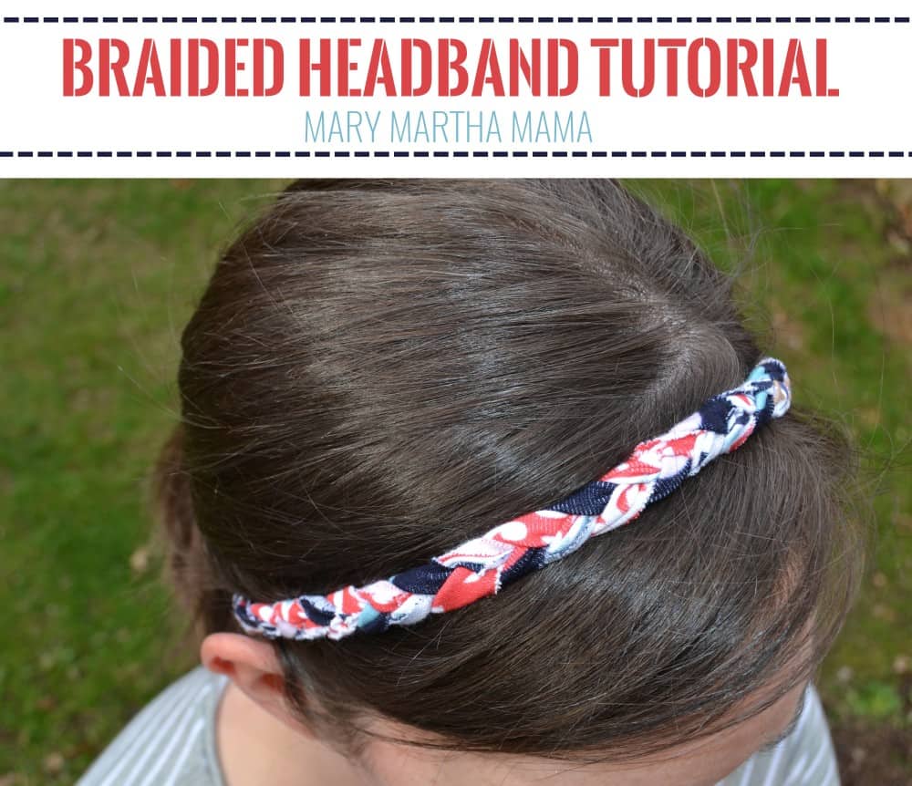 Braided Headband Tutorial – Mary Martha Mama