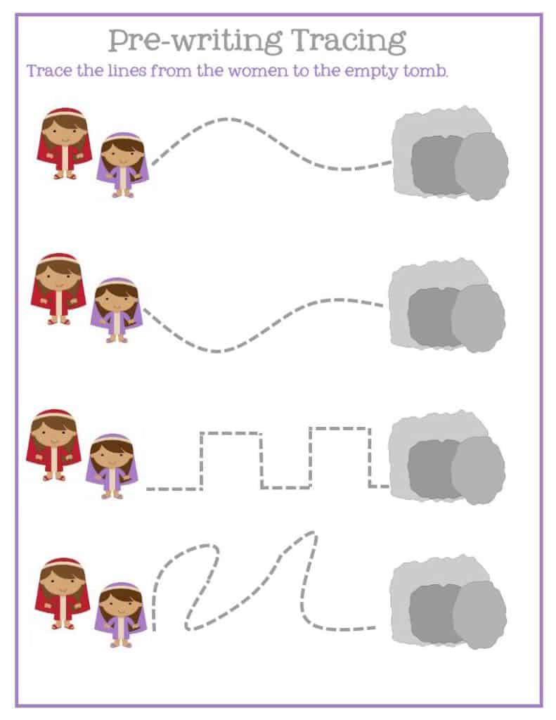 Easter Preschool Pack of Printables – Mary Martha Mama