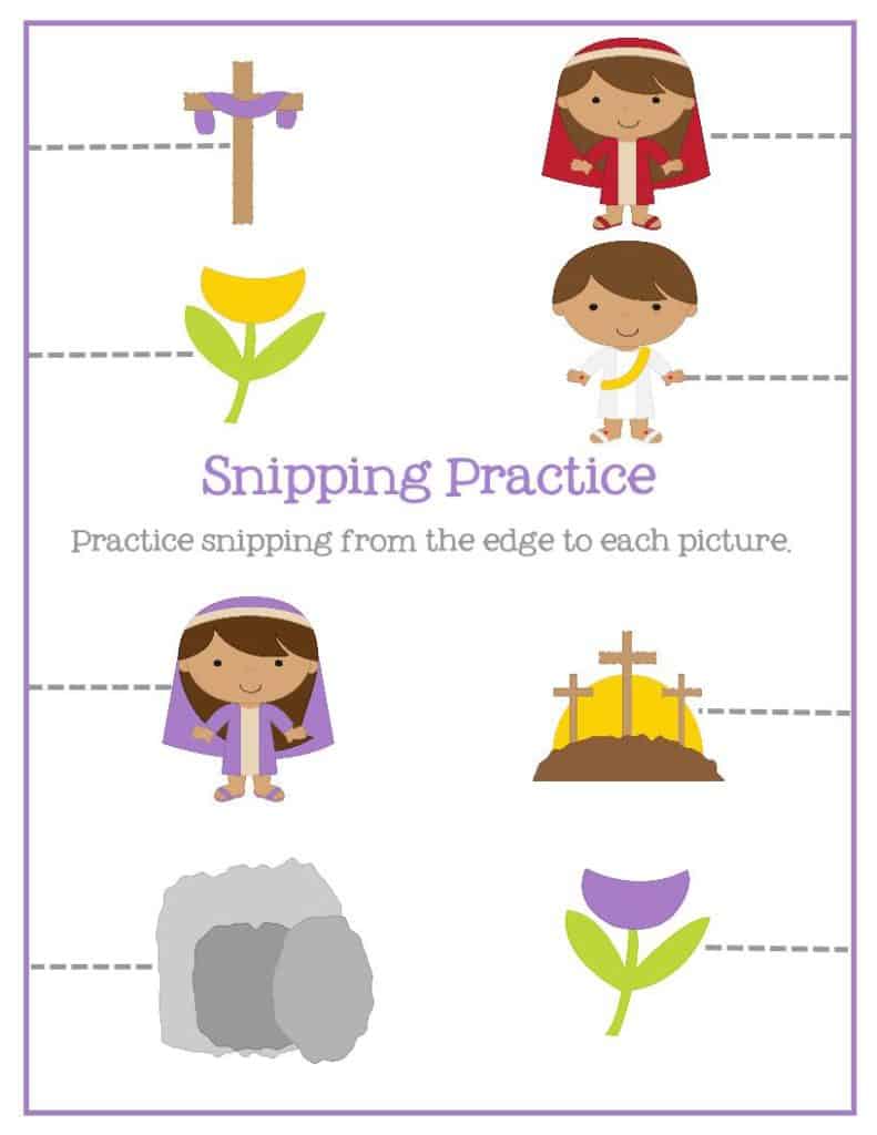 Easter Preschool Pack of Printables – Mary Martha Mama