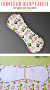 Baby Burp Cloth Pattern (3 Versions) – Mary Martha Mama