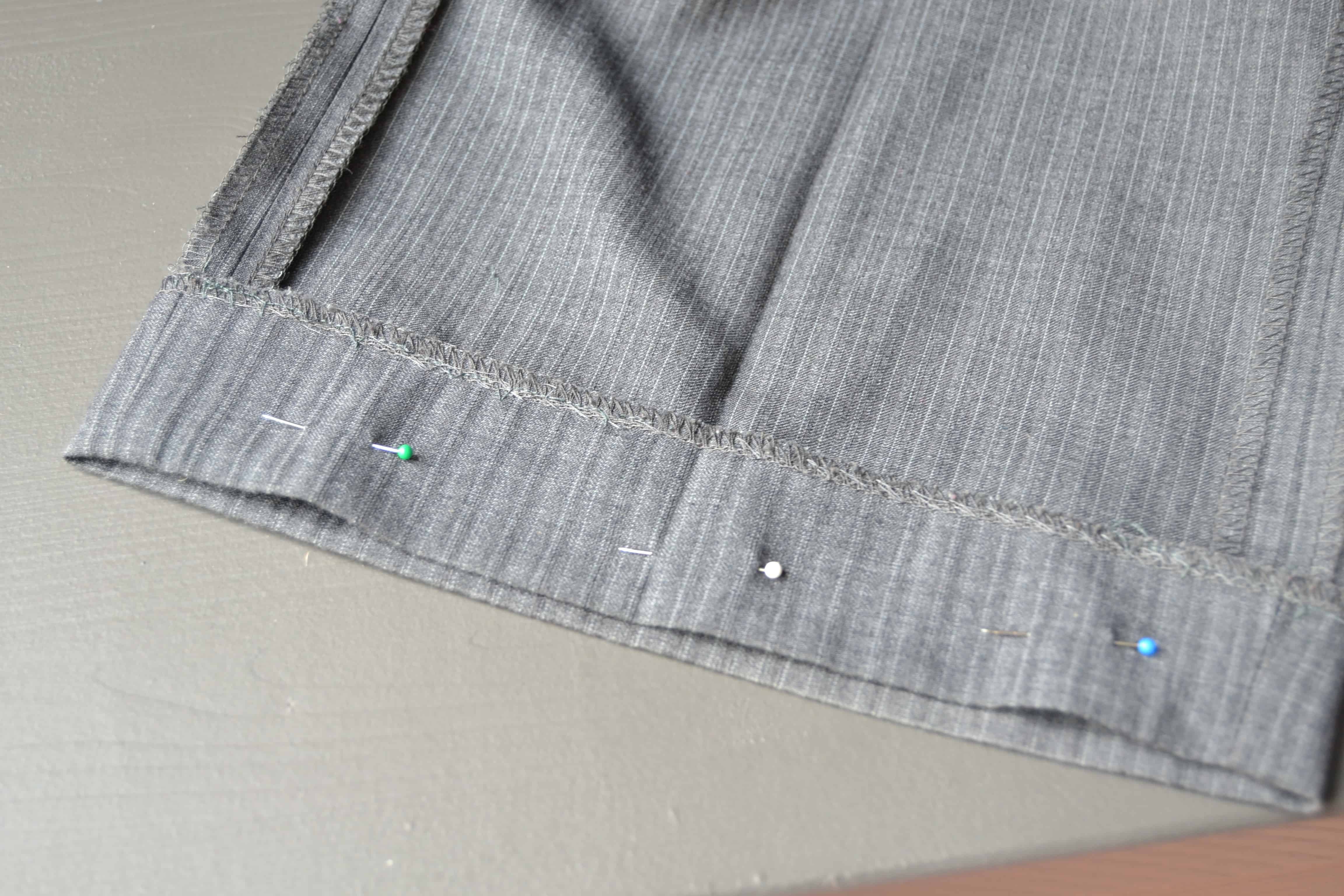 How to Fix a Busted Hem on a Pair of Pants – Mary Martha Mama