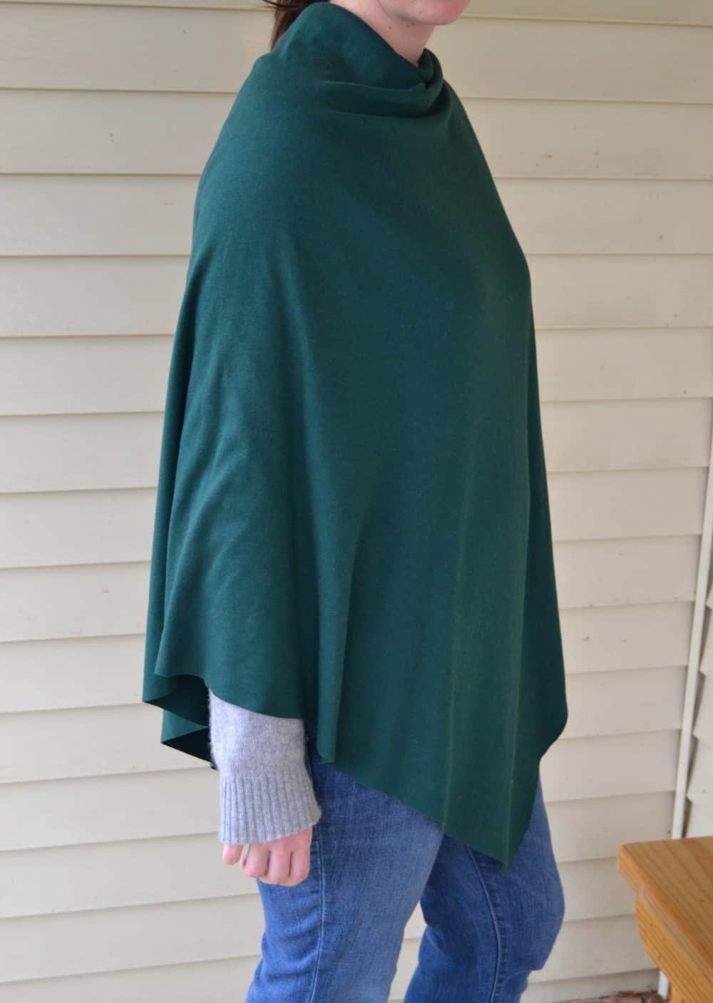 Easy DIY Poncho You Can Sew in Minutes – Mary Martha Mama