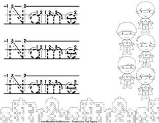 Super Hero Name Tracing Printables – Mary Martha Mama