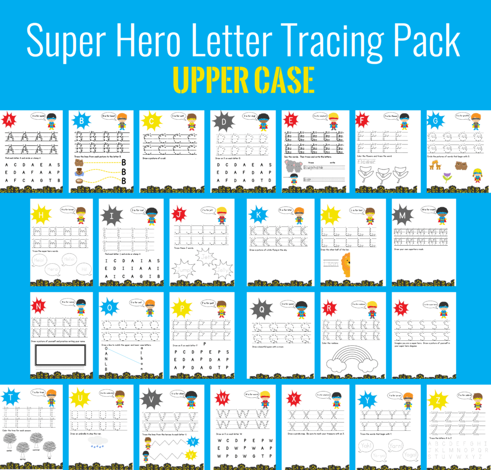Super Hero Swat! [A Letter Learning Game] – Mary Martha Mama