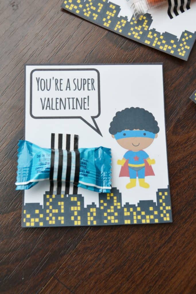 Free Printable Super Hero Valentines – Mary Martha Mama