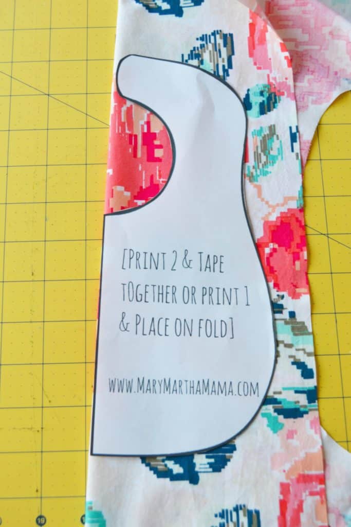 Bib Pattern for Beginners with Video Tutorial – Mary Martha Mama