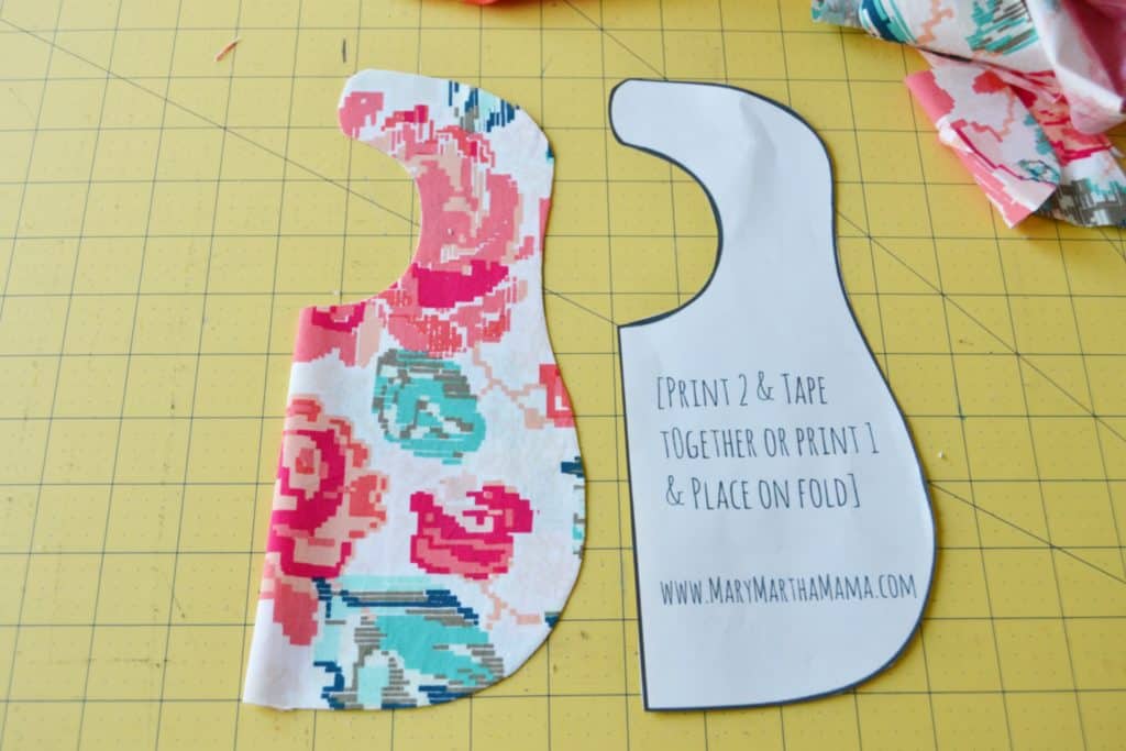Bib Pattern for Beginners with Video Tutorial – Mary Martha Mama