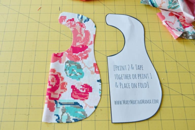 Bib Pattern for Beginners with Video Tutorial – Mary Martha Mama