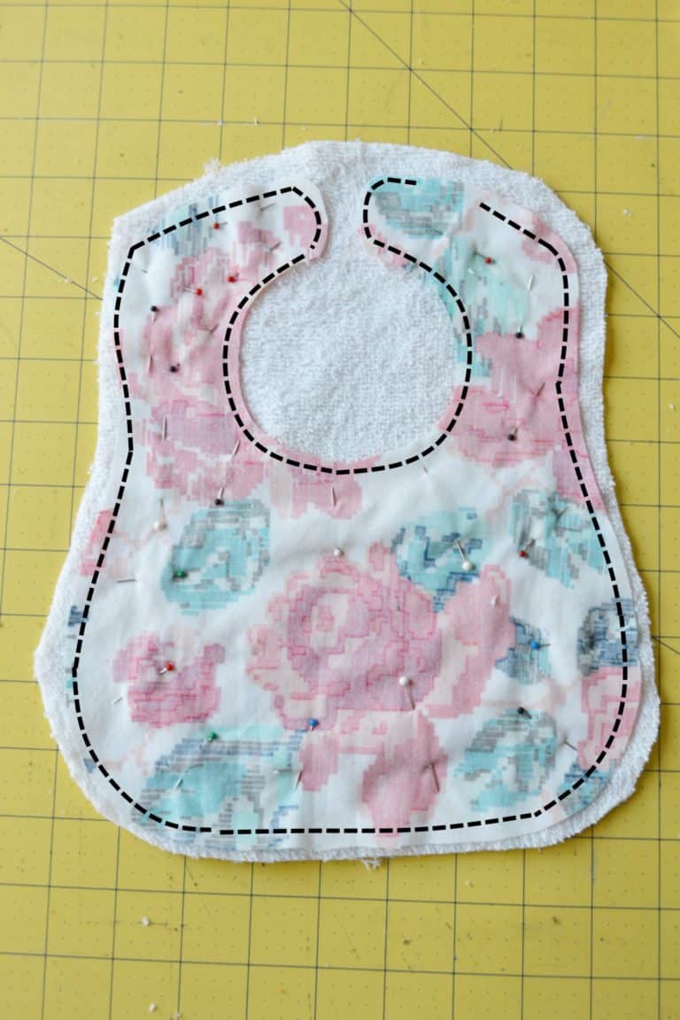 Bib Pattern for Beginners with Video Tutorial – Mary Martha Mama