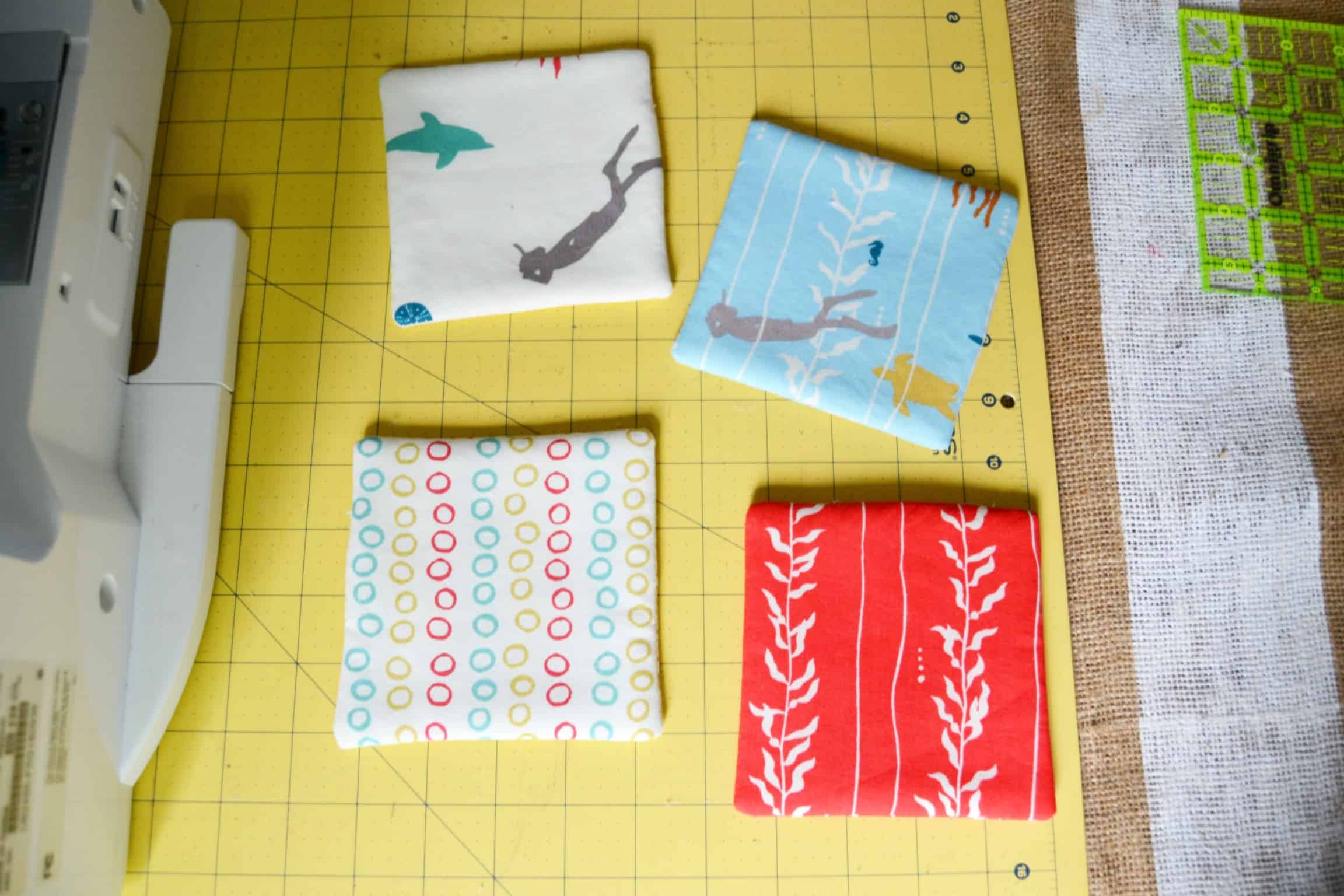 How to Sew Coasters [The Easy Way] – Mary Martha Mama