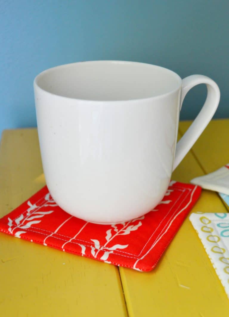 How to Sew Coasters [The Easy Way] – Mary Martha Mama