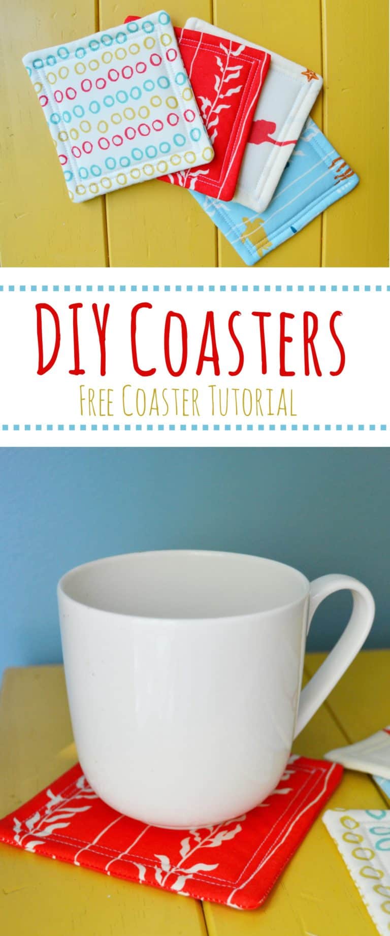 How to Sew Coasters [The Easy Way] – Mary Martha Mama