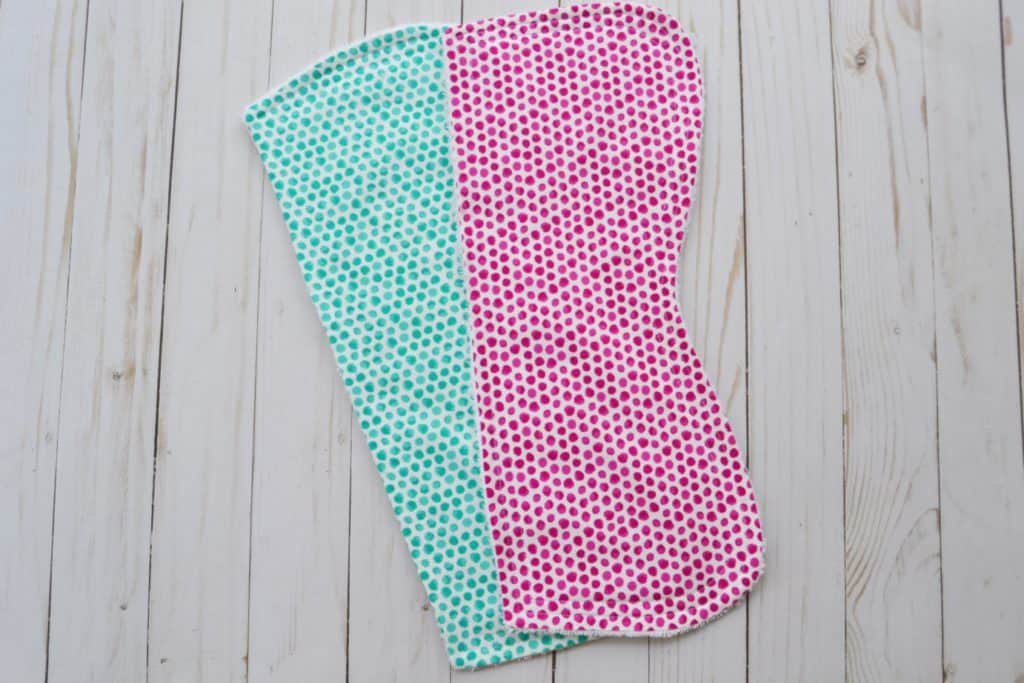 DIY Burp Cloths [Half Contour Pattern] – Mary Martha Mama