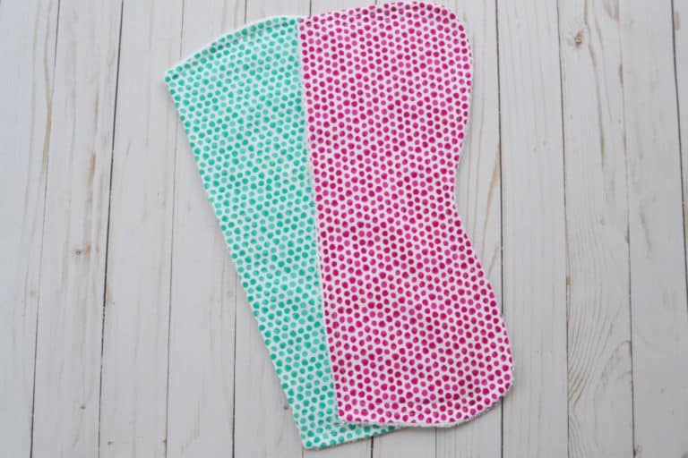 DIY Burp Cloths [Half Contour Pattern] – Mary Martha Mama