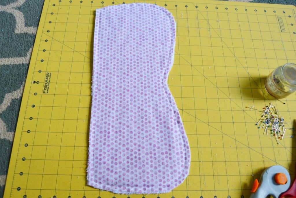DIY Burp Cloths [Half Contour Pattern] – Mary Martha Mama