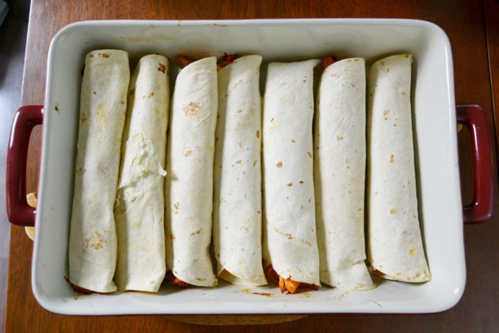 Creamy Chipotle Chicken Enchiladas – Mary Martha Mama