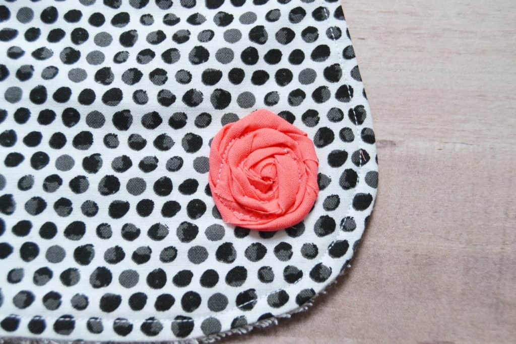 Flower Baby Bib Tutorial – Mary Martha Mama