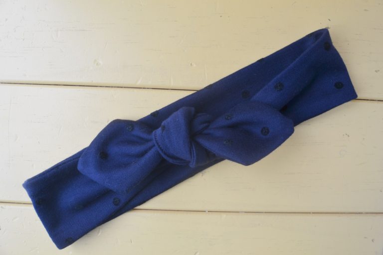 DIY Knotted Headband [Super Quick Tutorial] – Mary Martha Mama