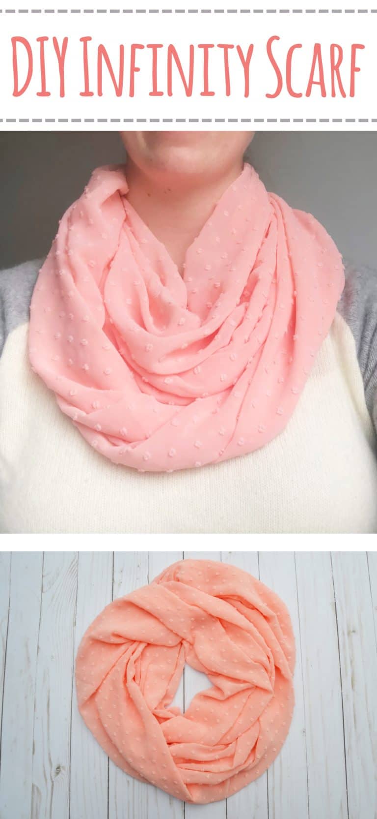 How to Sew an Infinity Scarf – Mary Martha Mama