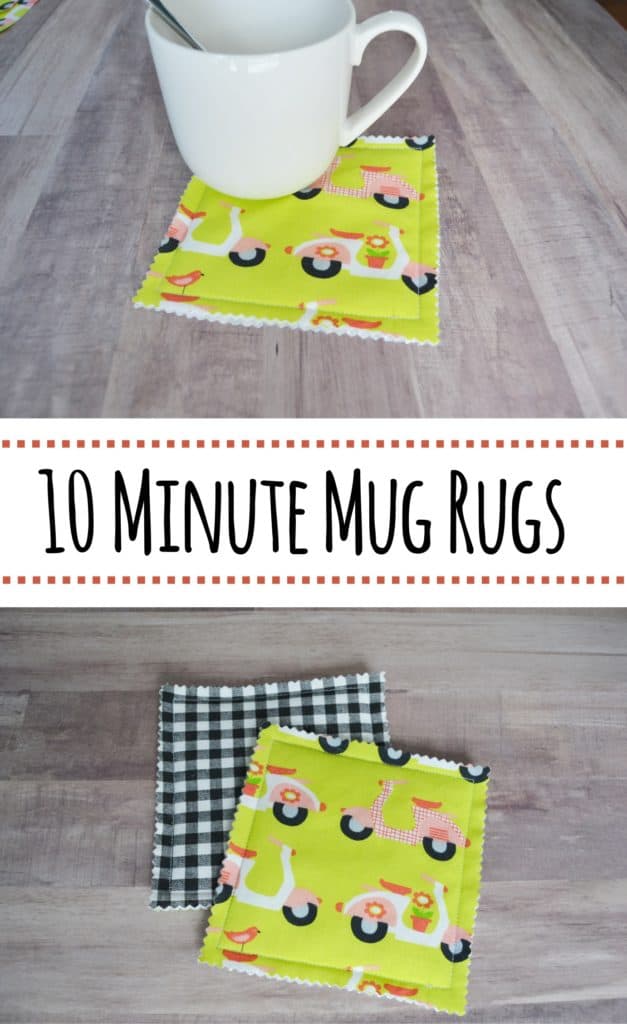 10 Minute Mug Rugs [Coasters] – Mary Martha Mama