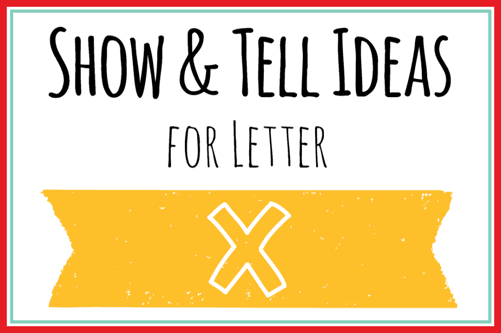 Show and Tell Letter W [150 Ideas!] – Mary Martha Mama