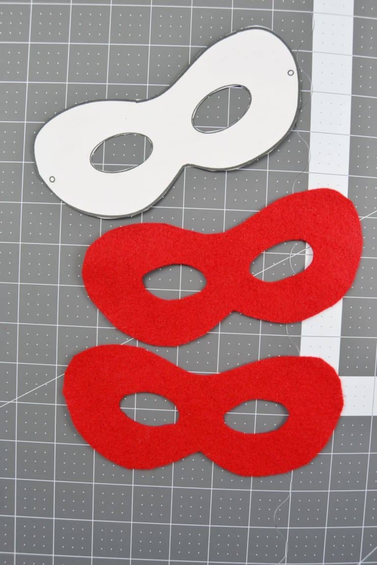 Free Super Hero Mask Template and Easy Tutorial – Mary Martha Mama