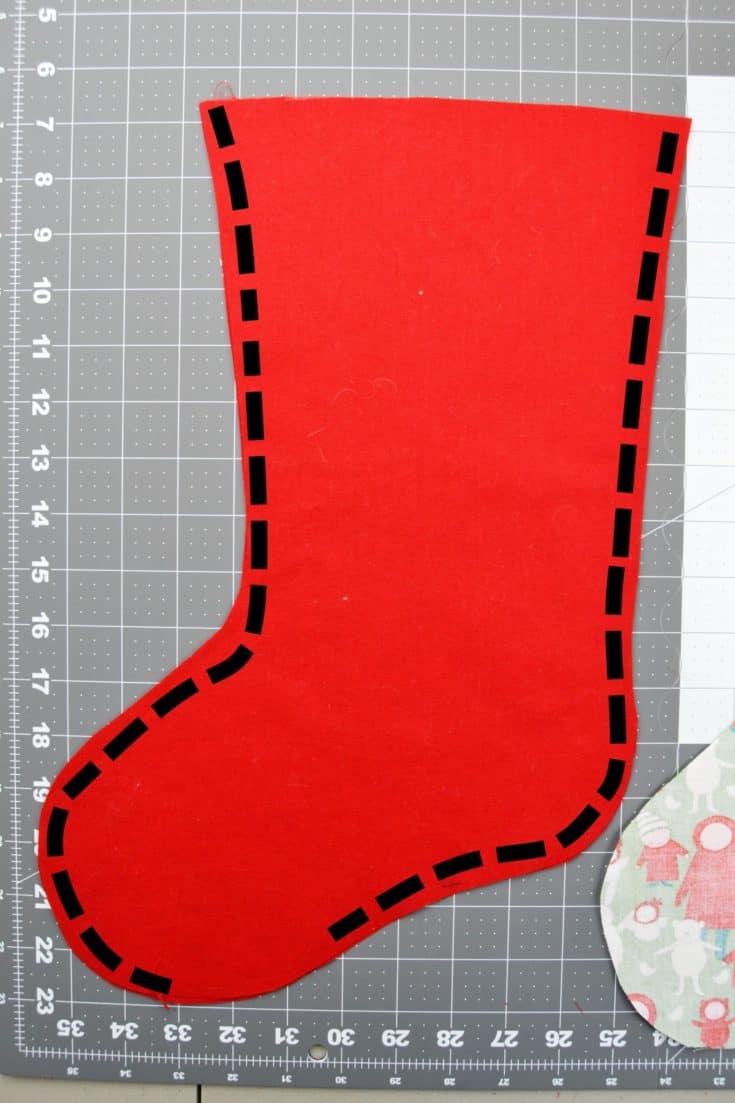 DIY Christmas Stocking You Can Make in 8 steps – Mary Martha Mama