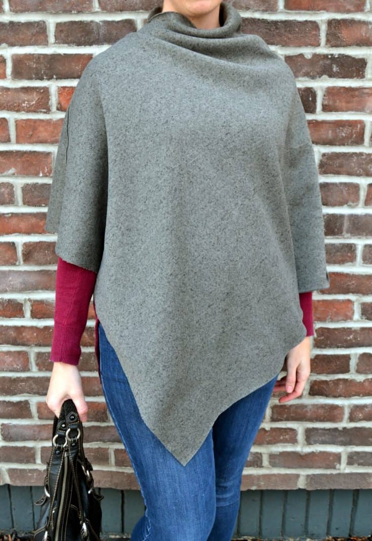 How to Make a Poncho in Five Steps – Mary Martha Mama