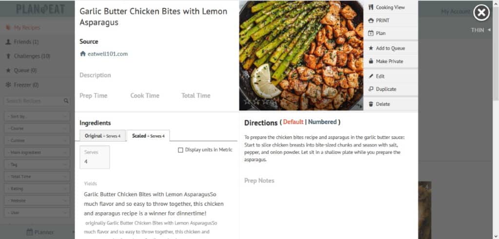 How to Meal Plan the Easy Way with Plan to Eat – Mary Martha Mama