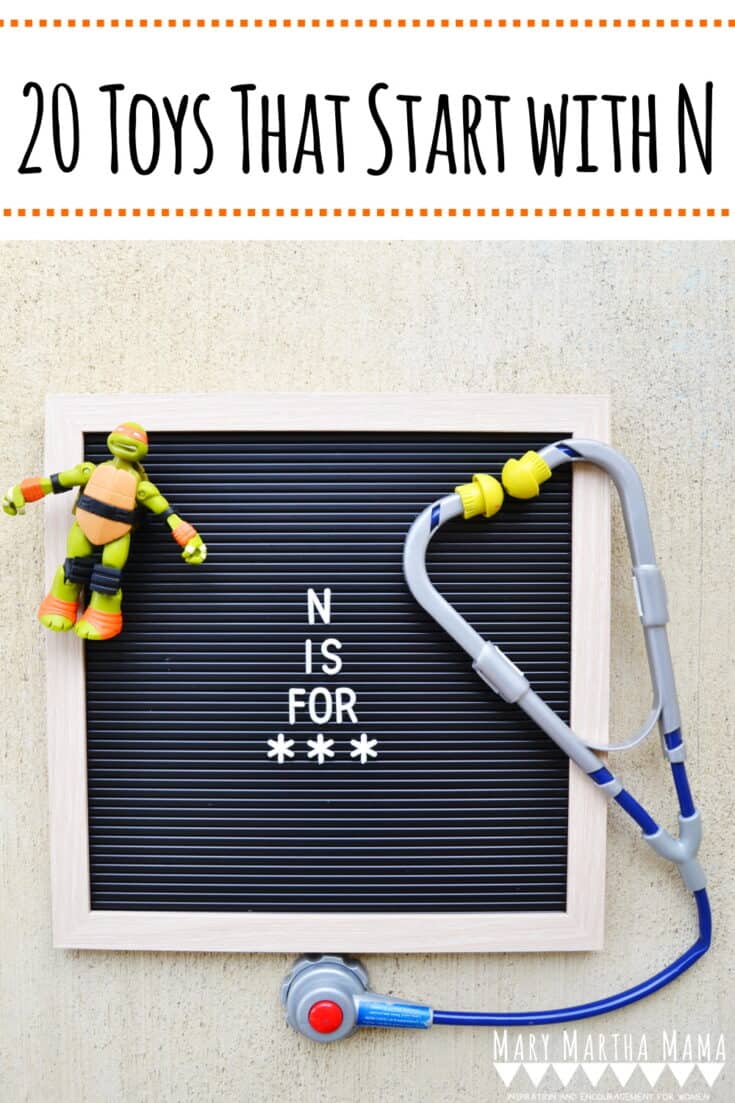 Show and Tell Letter N [40 Ideas for Your Preschooler!] – Mary Martha Mama