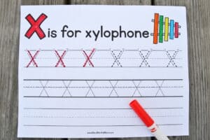 Letter Tracing Worksheets [Free Handwriting Practice] – Mary Martha Mama