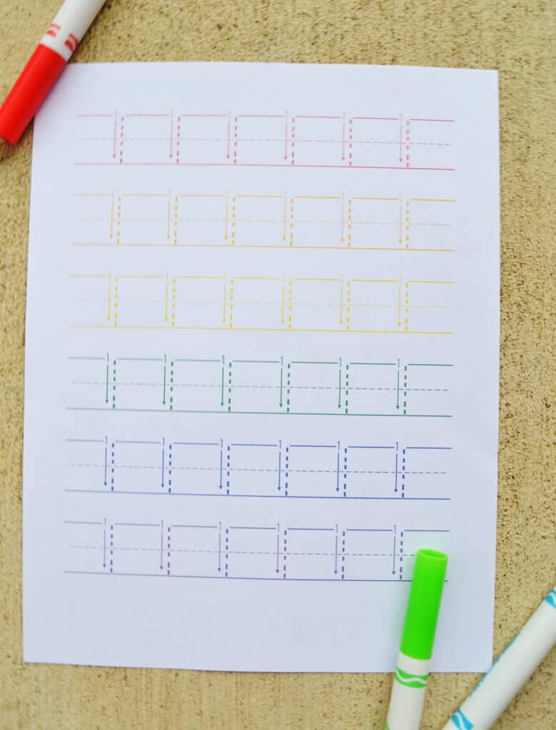 Number Tracing Worksheets 1-10 – Mary Martha Mama