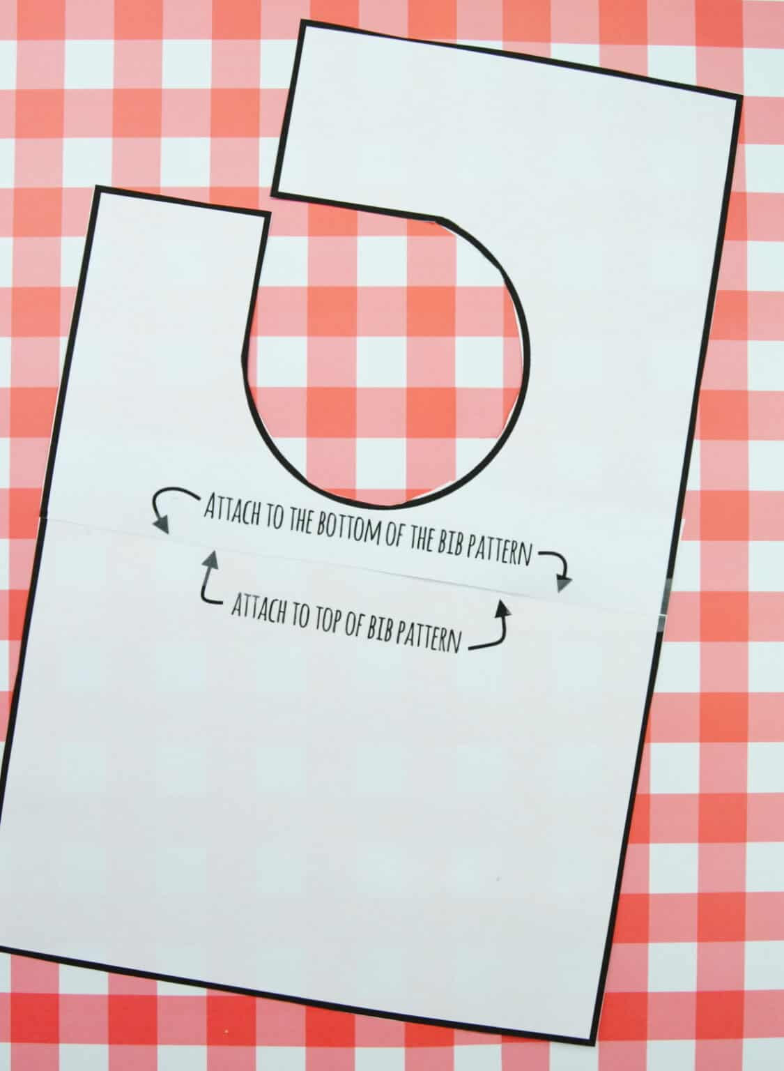 Pattern for a Baby Bib with Square Corners – Mary Martha Mama