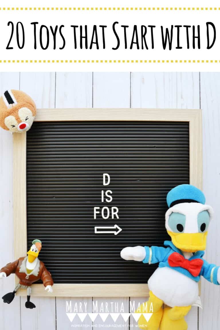 Things that Start with D (Objects, Words, & More) – Mary Martha Mama
