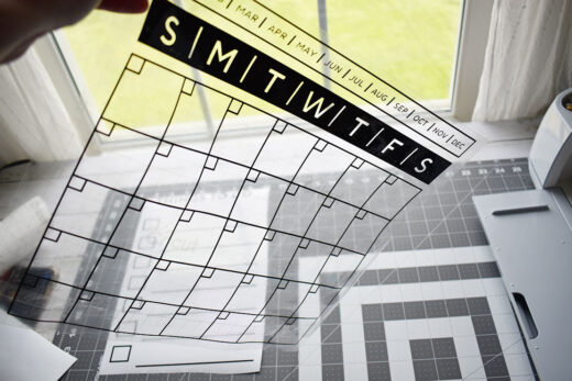 DIY Whiteboard Calendar – Mary Martha Mama