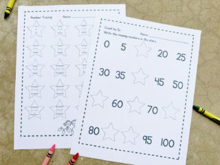 Christmas Math Worksheets for Kindergarten – Mary Martha Mama