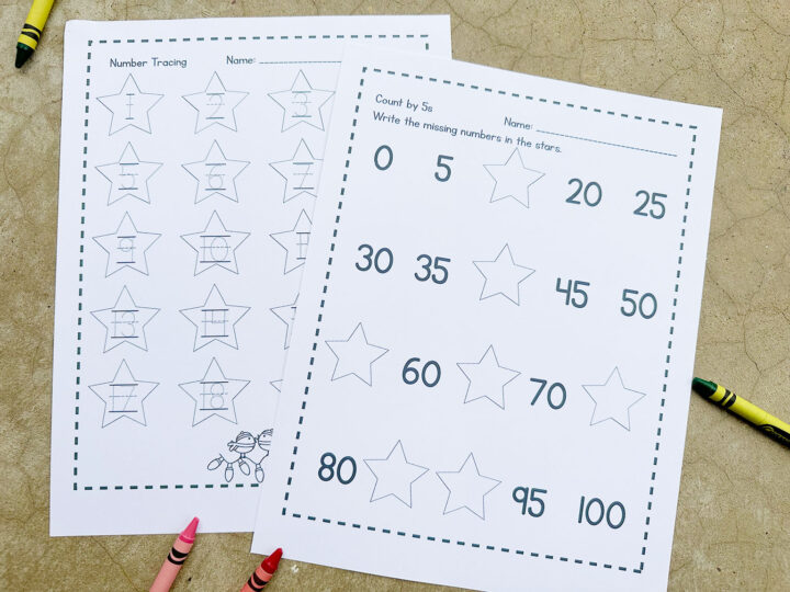 Christmas Math Worksheets for Kindergarten – Mary Martha Mama