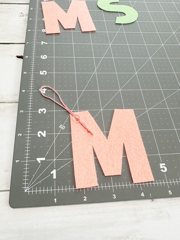 DIY Stocking Name Tags – Mary Martha Mama