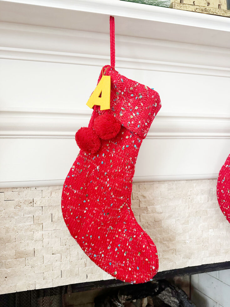 DIY Stocking Name Tags – Mary Martha Mama