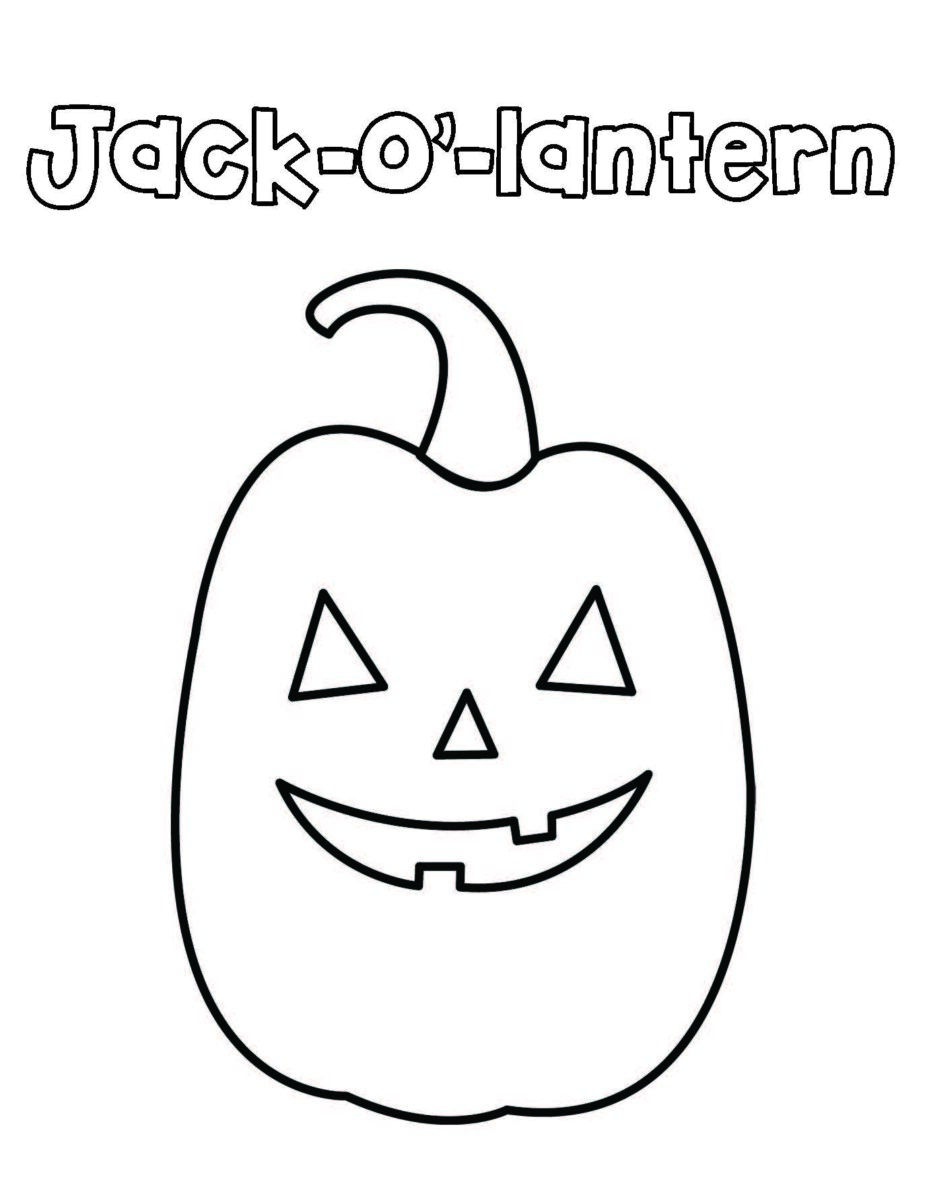 Jack O Lantern Coloring Pages – Mary Martha Mama