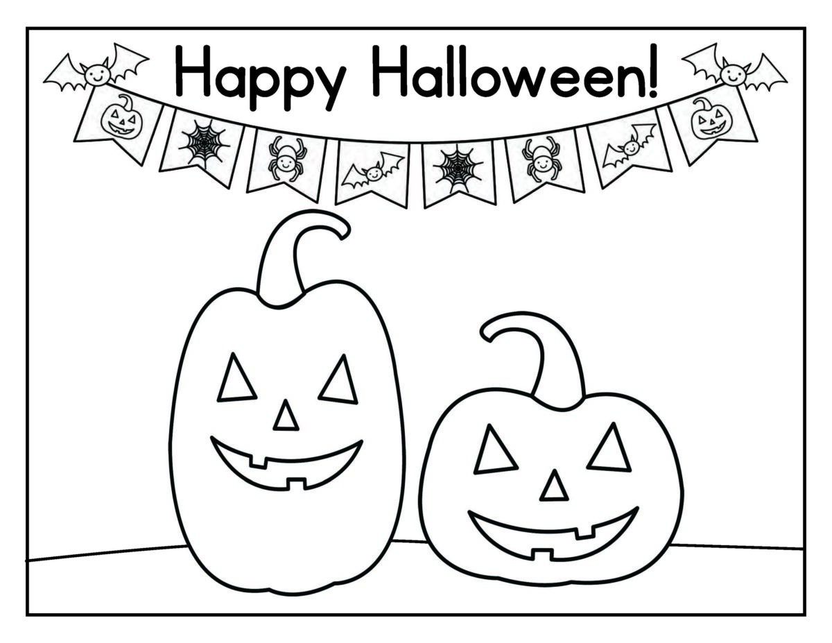 Jack O Lantern Coloring Pages – Mary Martha Mama