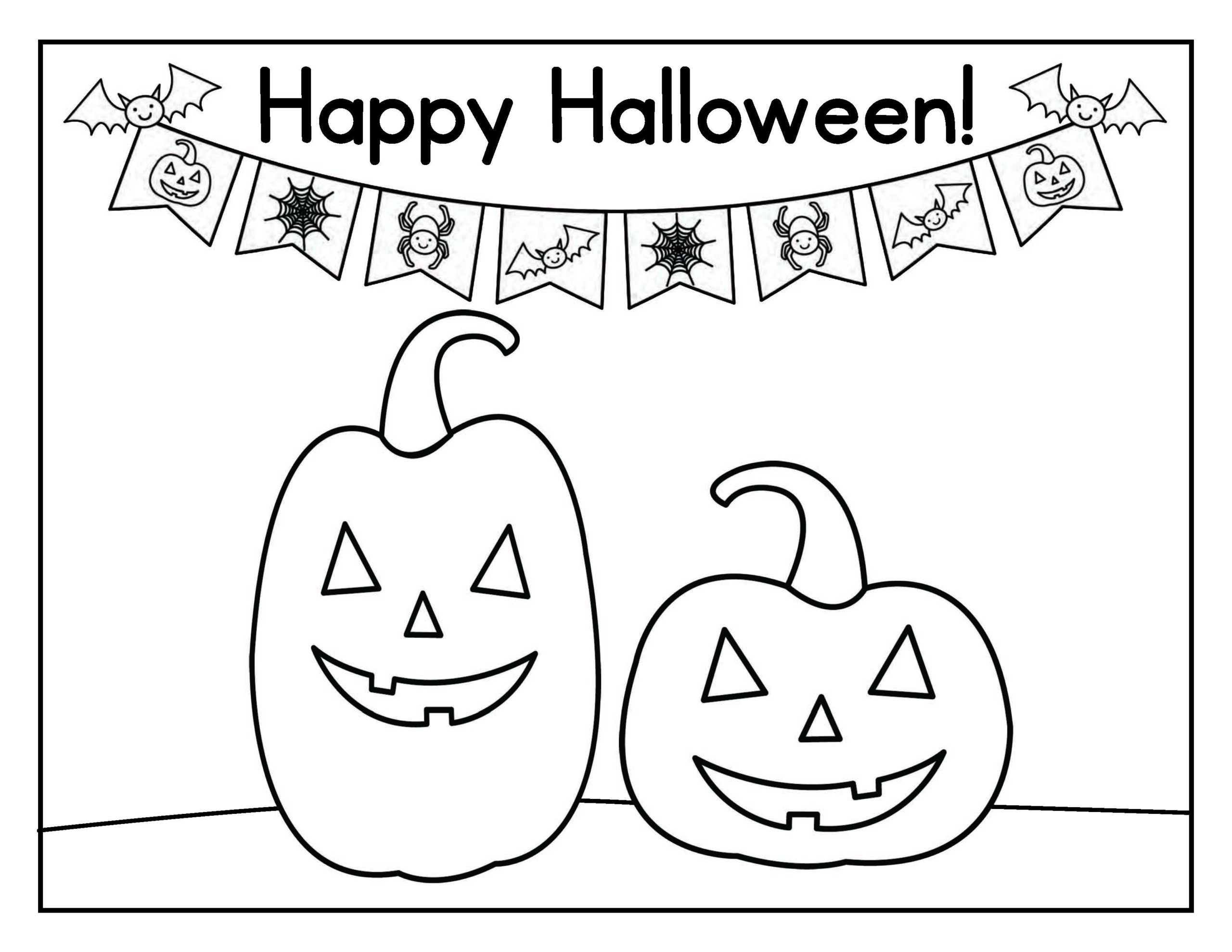 Jack O Lantern Coloring Pages – Mary Martha Mama