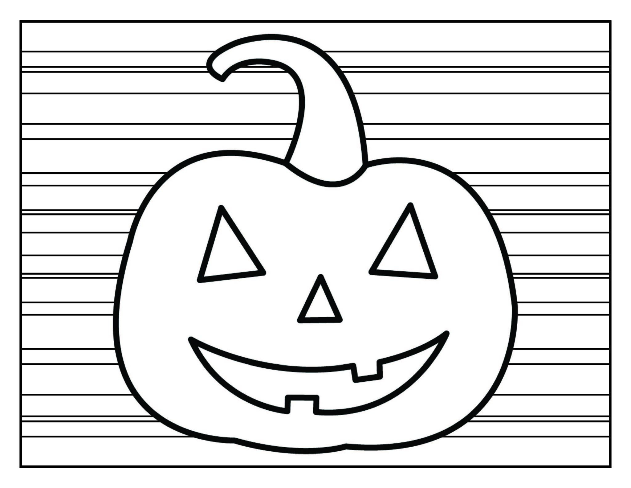 Jack O Lantern Coloring Pages – Mary Martha Mama