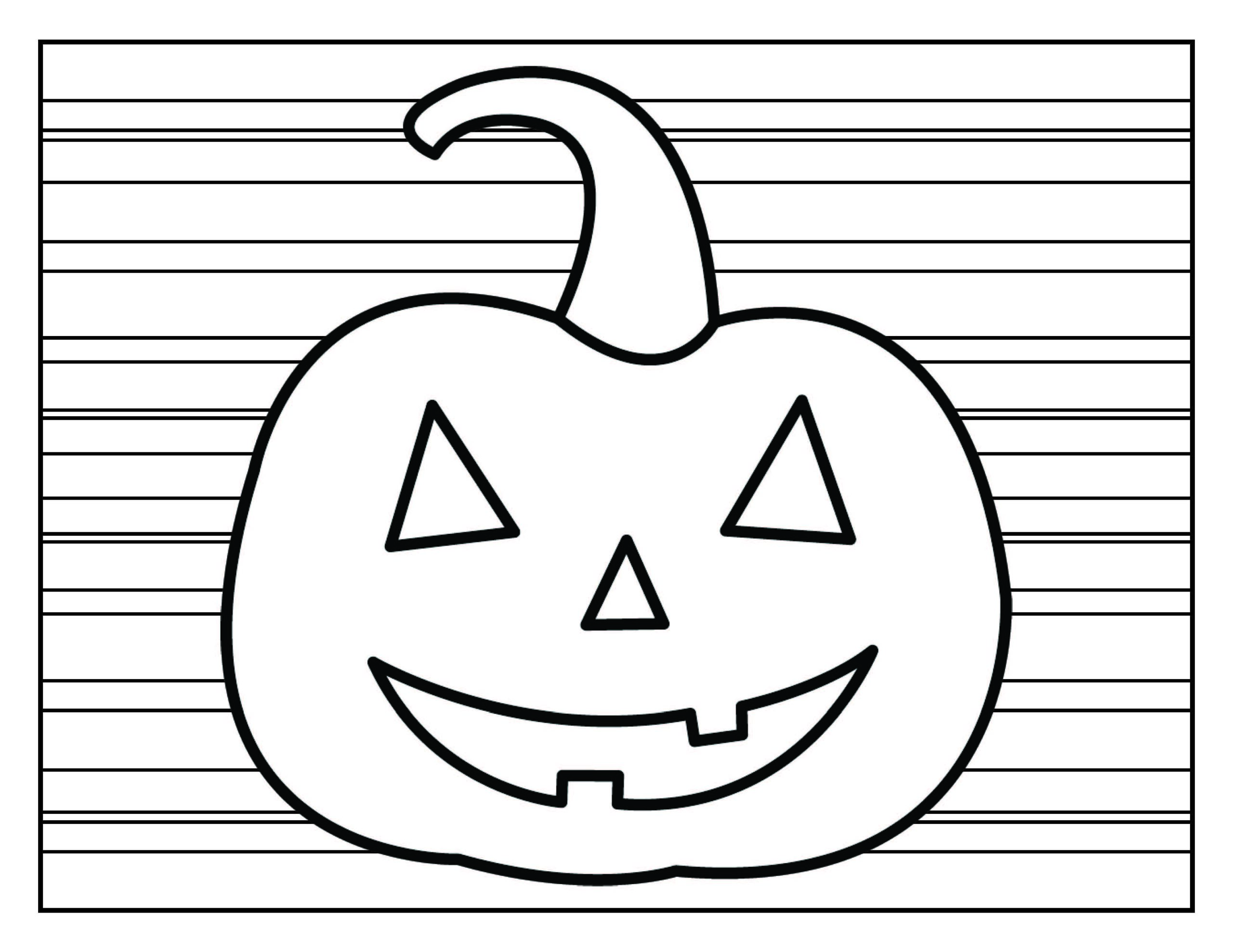 Jack O Lantern Coloring Pages – Mary Martha Mama