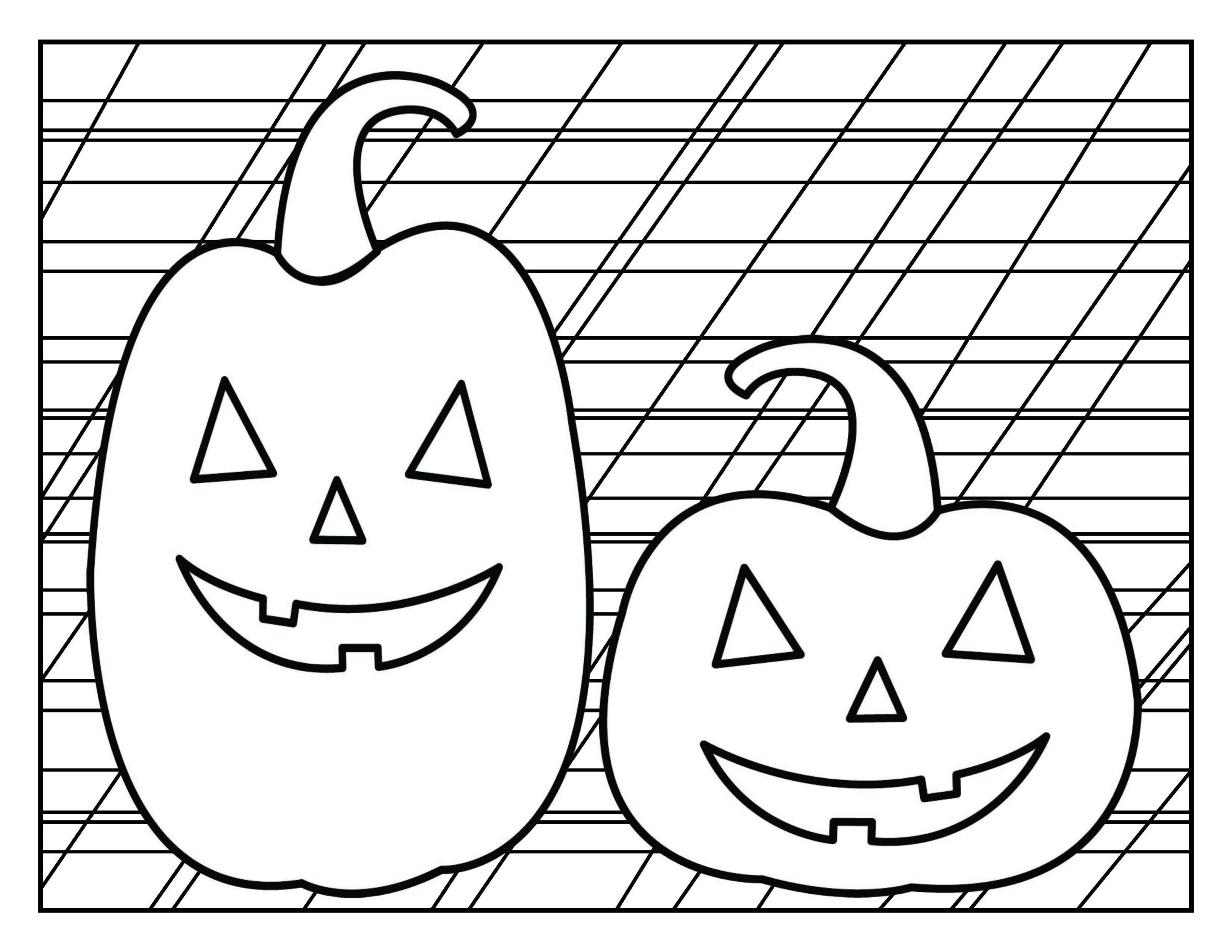 Jack O Lantern Coloring Pages – Mary Martha Mama