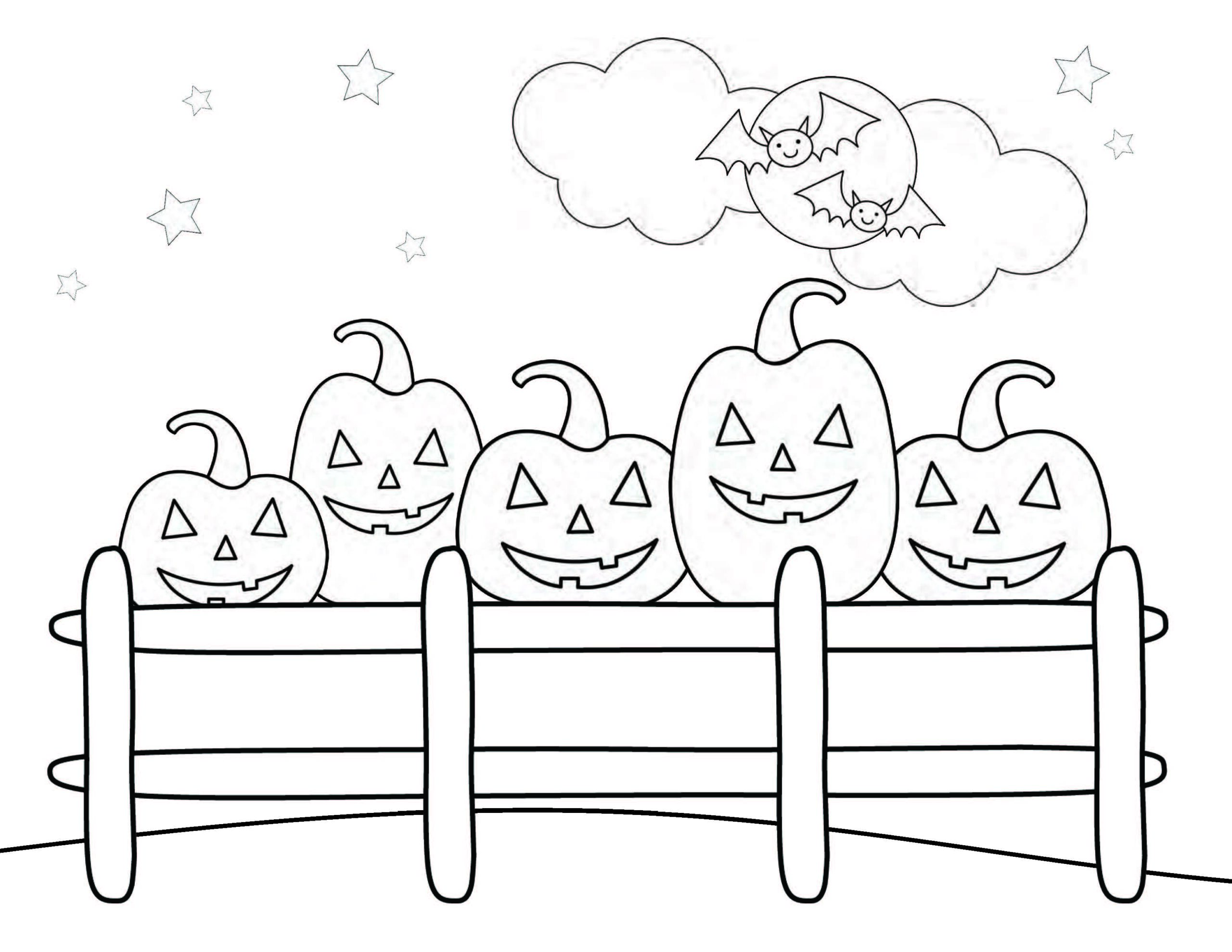 Jack O Lantern Coloring Pages – Mary Martha Mama