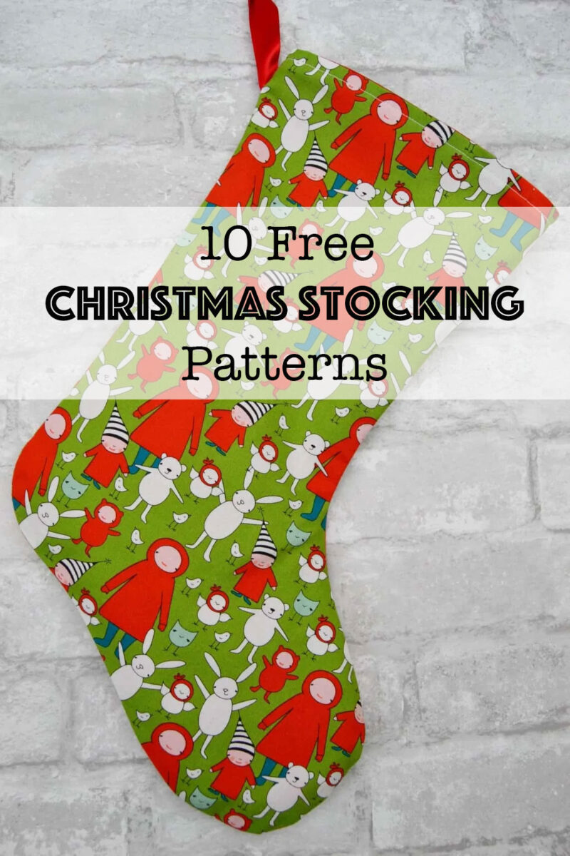 Free Christmas Stocking Patterns – Mary Martha Mama